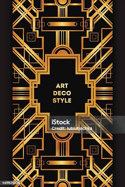 아트 데코 빈티지 장식 프레임입니다 레트로 카드 디자인 서식 파일 액자에 대한 스톡 벡터 아트 및 기타 이미지 액자 프레임 경외감 Istock