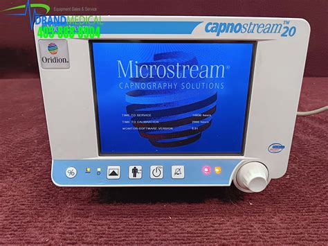 Oridion Healthcare Microstream Capnostream 20 Unit Medsold