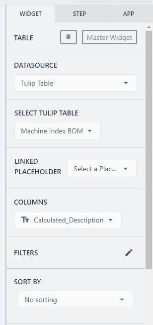 Add Filter To Interactive Table If Data Source Is A Variable Product