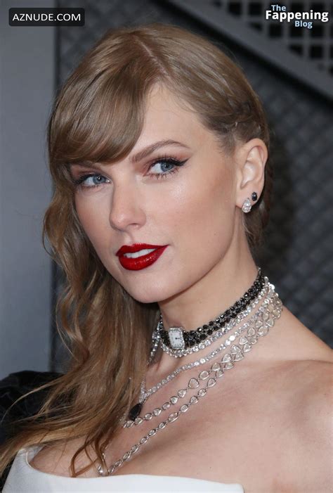 Taylor Swift Stuns In Sexy White At The Th Annual Grammy Awards Aznude