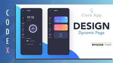 Flutter Design Tutorial Clock App Episode 2