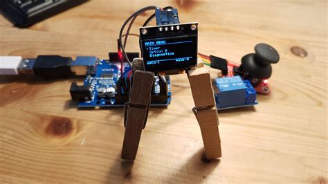 Time Controlled Relay Arduino Uno Joystick Uimenu Oled 3 Steps Instructables