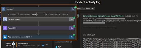 Sentinel Playbook Action To Add Comment Is Failing Microsoft Qanda