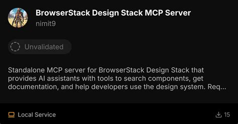 Browserstack Design Stack Mcp Server · Lobehub