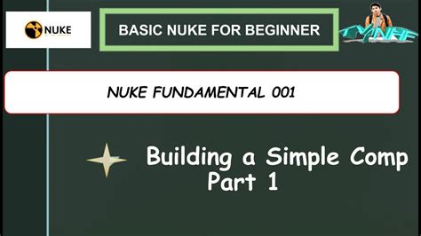 Nuke Basic For Beginner Building A Simple Comp Part I YouTube