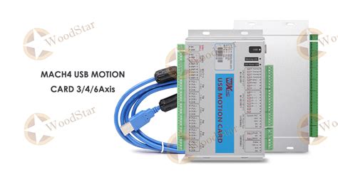 Mach4 3 4 6 Axis Usb Motion Card Interface 2000khz Woodstar