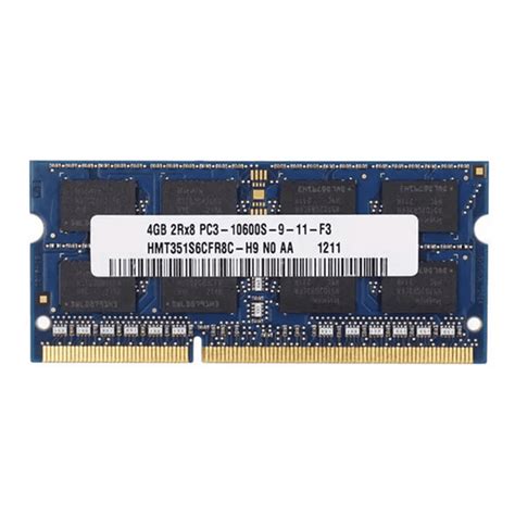 Ddr3 4gb 1333mhz Memory Ram Pc3 10600s 1 5v 204 Pin Sodimm Ram Stick For Laptop Computer Memory