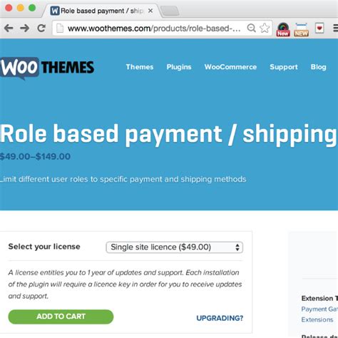 WooCommerce Role Based Payment Shipping