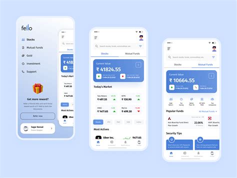 Investment App Design Behance