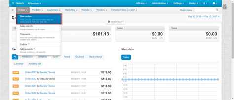 CS Cart Extended Order List Enhanced Order Details View