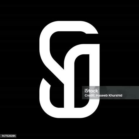 최소한의 Sj 로고 고급 배경에 Js 편지의 아이콘입니다 Sj 모노그램 이니셜을 기반으로 한 로고 아이디어 전문적인 다양한 문자