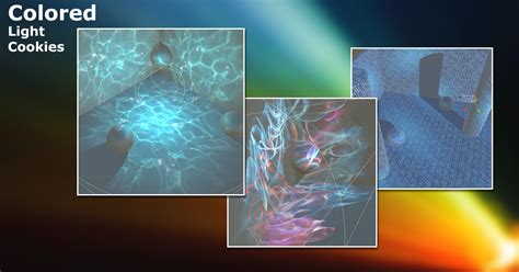Colored Light Cookies Vfx Shaders Unity Asset Store