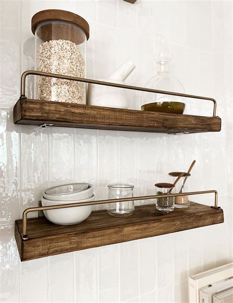 Brass Gallery Rail Shelf At Jennifer Dermody Blog