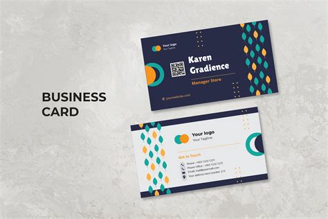 Personal Manager Business Card Graphic By Uicreativenet · Creative Fabrica