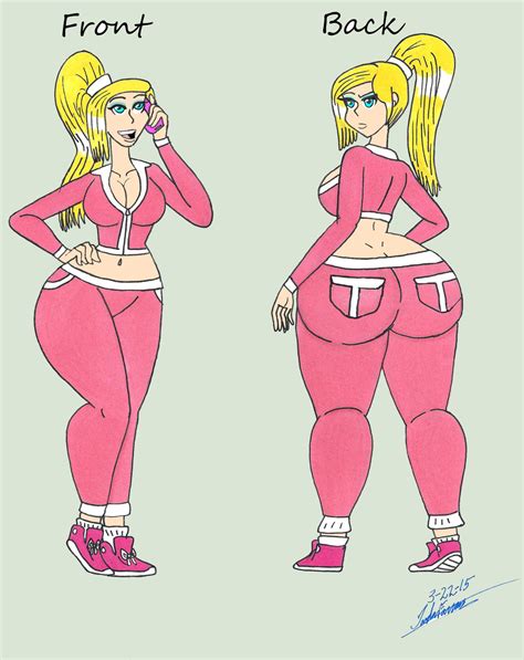 Courtney Babcock Front To Back By Clinclang On Deviantart