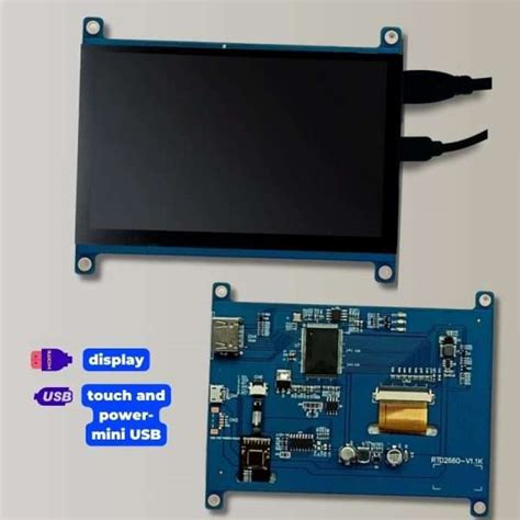5 Inch Raspberry Pi Touch Display 800x480