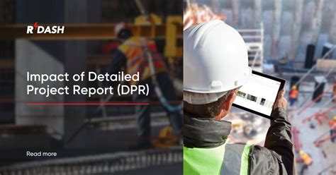 Impact Of Detailed Project Report In Construction Rdash
