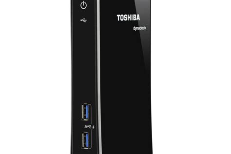 Toshiba Dynadock U Docking Station Updated With Four Usb Jacks And Dual Display Outputs