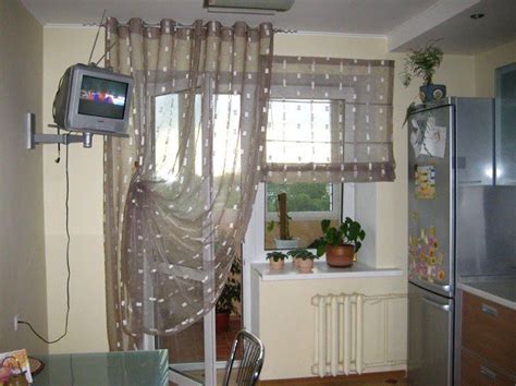 Как сшить занавески на кухню своими руками (51 фото)