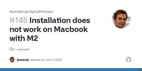Installation Does Not Work On Macbook With M2 · Issue 145 · Kosinskilabalphapulldown · Github
