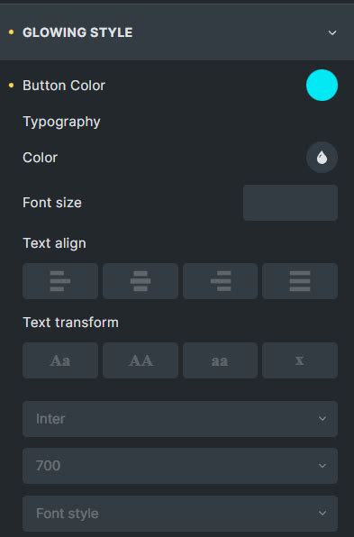 Modern Glowing Button With Hover Effects Piotnet Bricks