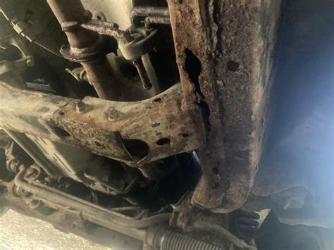 Frame Rust Splitting Rtoyotatundra
