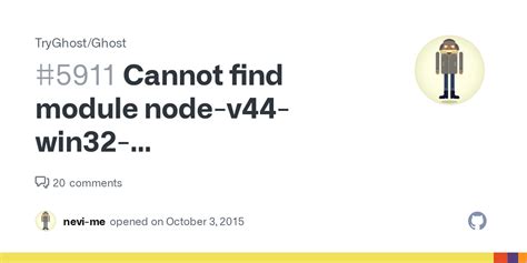 cannot find module node v44 win32 x64 node sqlite3 node · issue 5911