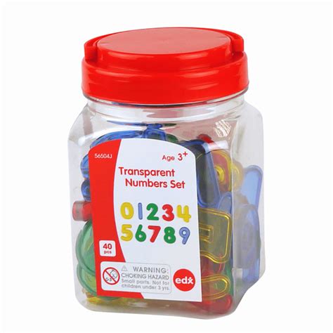 translucent numbers by edx education growing kind