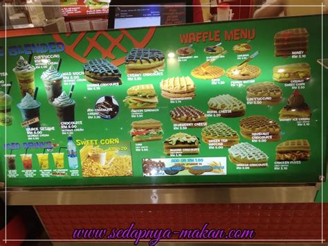 Makan Jika Sedap Makan Waffle Di Leomag Waffle Aeon Mall Bukit Mertajam