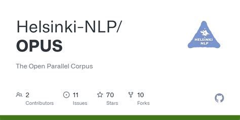 github helsinki nlp opus the open parallel corpus