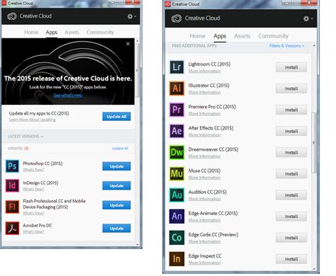 Install Adobe Creative Cloud Minemw