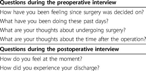Semi Structured Interview Guide Download Table