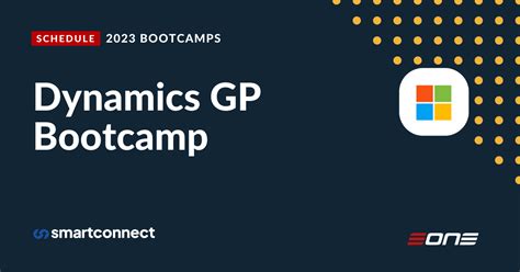 Dynamics Gp Bootcamp Schedule Eone Solutions