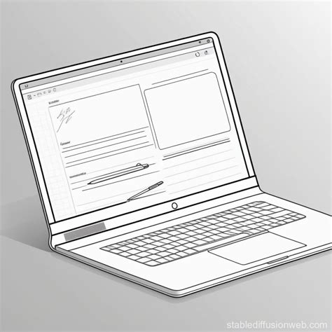Depiction Of Handwriting Recognition On Desktop Stable Diffusion Online Depiction Of Handwriting Recognition On Desktop Stable Diffusion Online