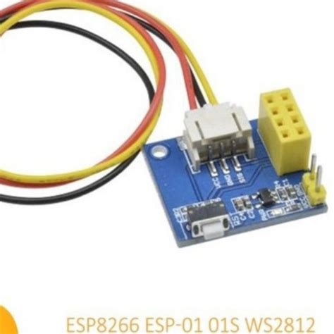 Jual Esp8266 Esp 01 Esp01s Rgb Module Shield Ws2813 Ws2812b Arduino Uno