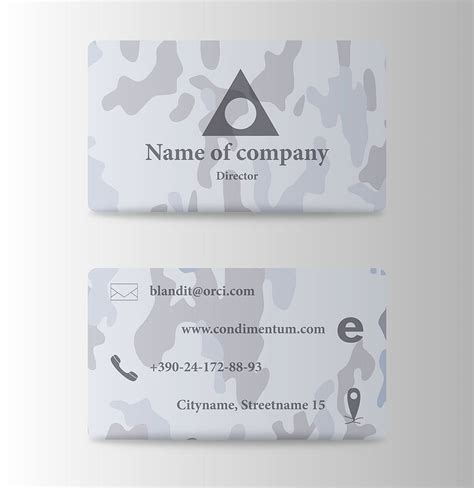 명함 배경 컬렉션 벡터 Ai Eps Uidownload