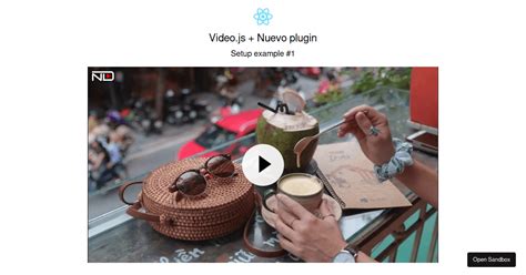 React Videojsnuevo 10 Setup 1 Codesandbox