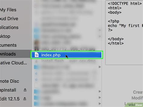 How To Open Php Files