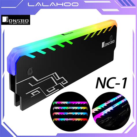 Jual Jonsbo Ram Cooler Heatsink Nc 1 Rgb Cooler Shell Aluminum Ddr Light Memory Heat Sink