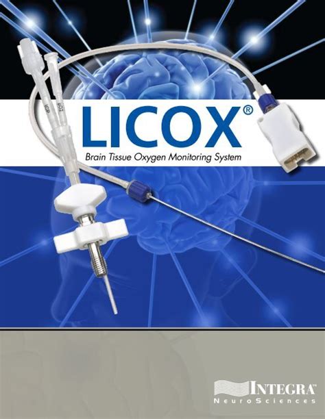 Licox Brochure Integra Lifesciences