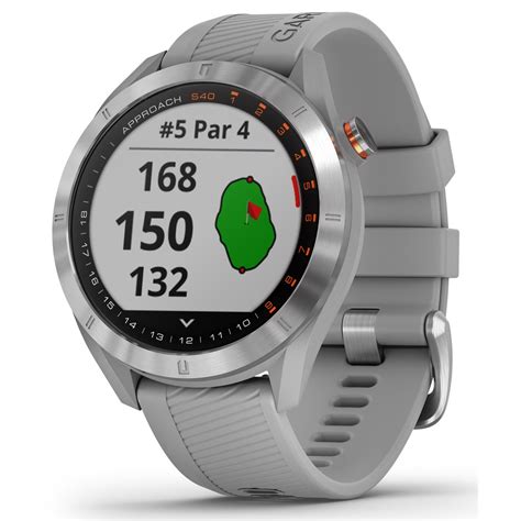Used Garmin Approach S40 Watch Gray Gpsrange Finders Golf Accessory At