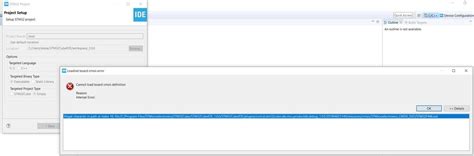 Stm32cubeide Bugreport 1 Unable To Create An Stmicroelectronics Community