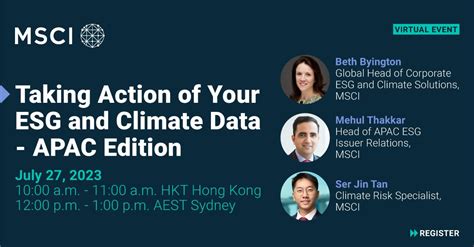 Jo Ann Reddy On Linkedin Taking Action Of Your Esg And Climate Data Apac Edition