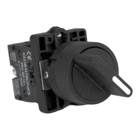 Selector 2 Posiciones Pvc Con Retorno 22mm 1 Nc 1 No 10a Ferrelectrica Spa