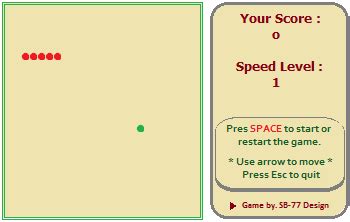 Cara Membuat Game Ular Ularan Diblog SAHABAT BLOGGER