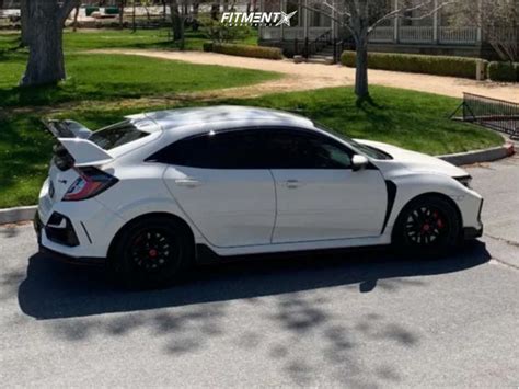 2020 Honda Civic Type R With 18x9 5 Esr Ap8 And Continental 255x40 On