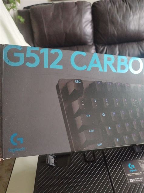 Logitech G512 Carbon (GX blue) RGB machanical gaming keyboard ...