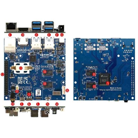 ODROID N With GByte RAM G Hardkernel N Plus