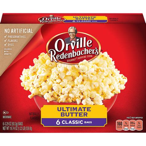 Orville Redenbachers Kettle Corn Ultimate Butter Classic Caseys Foods