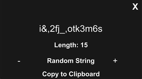 Random String Generator By Ander507